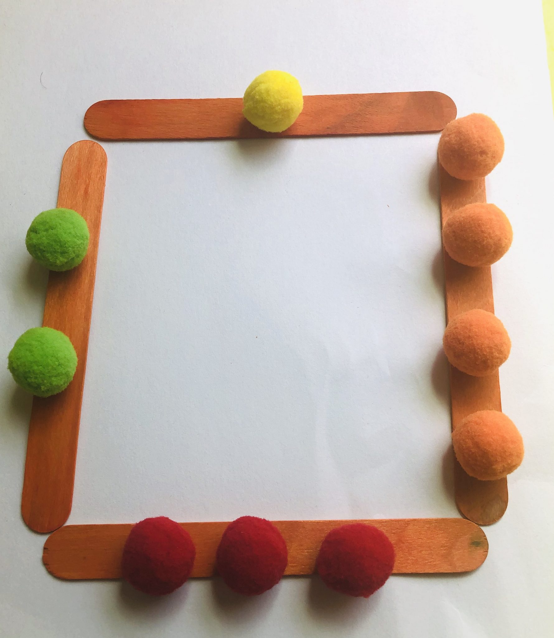 LEARN TO DRAW SHAPES AND COUNT NUMBERS WITH POM POMS | Totally MOM-Sense