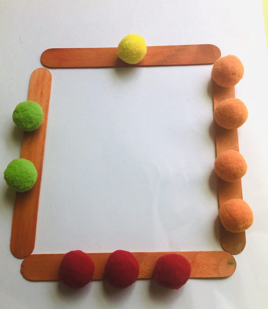 LEARN TO DRAW SHAPES AND COUNT NUMBERS WITH POM POMS | Totally MOM-Sense