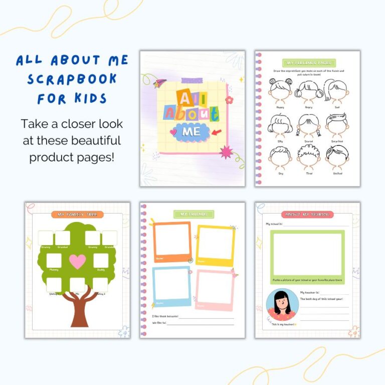 Discover the New 'All About Me' Scrapbook: A Fun Tool for Kids' Self ...